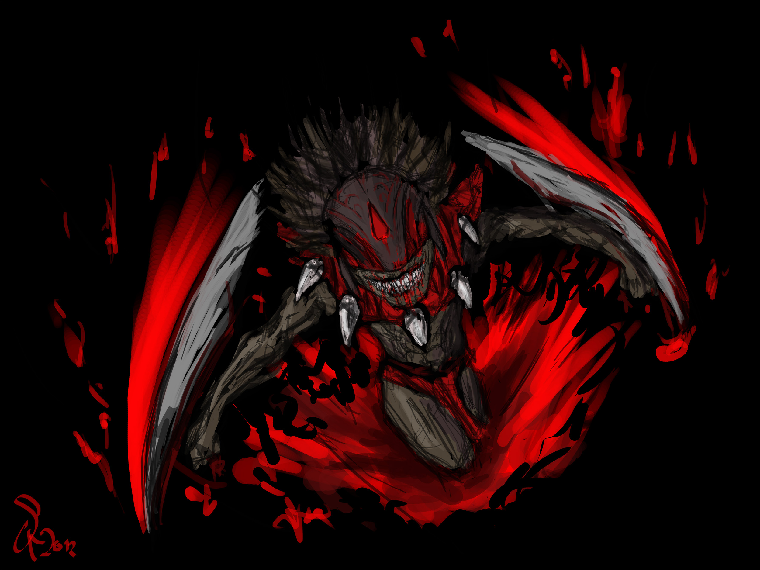 Dota 2 Bloodseeker - Illustration (#596913) - HD Wallpaper ...