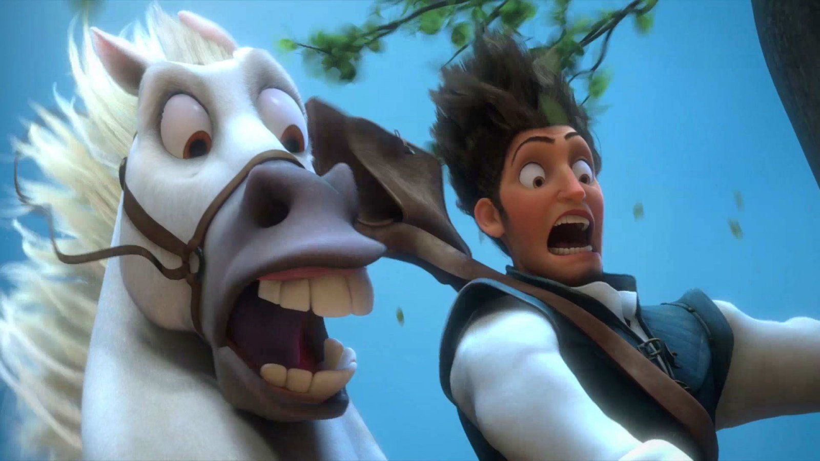 Enredados Flynn Y El Caballo Maximus - Flynn Rider And Maximus (#603325 ...