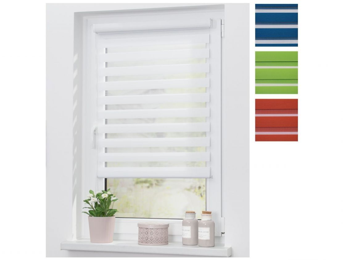 Beliebt Lidl Rollo Lichtblick Duo-rollo Klebfix Mit - Window Blind ...