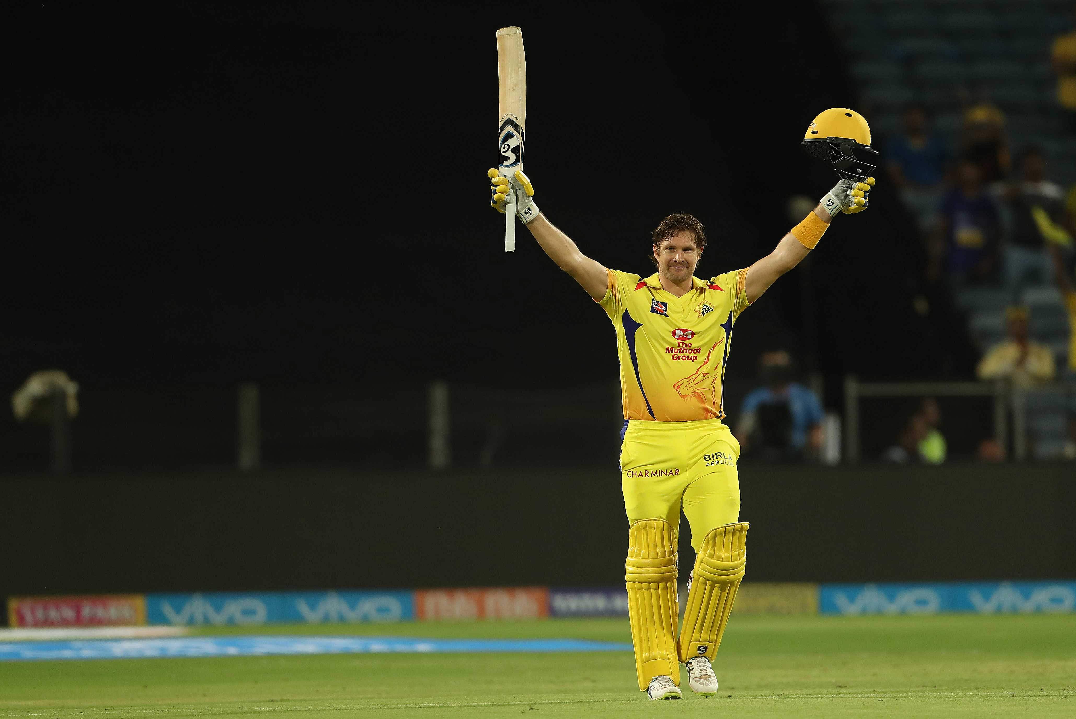 Shane Watson Ipl 2018 (#621175) - HD Wallpaper & Backgrounds Download