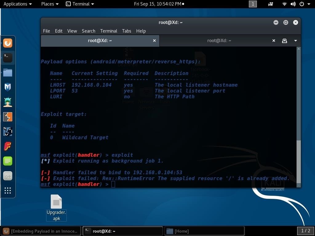 I Just Updated Msfconsole And Now My All Payload Is - Operating System ...