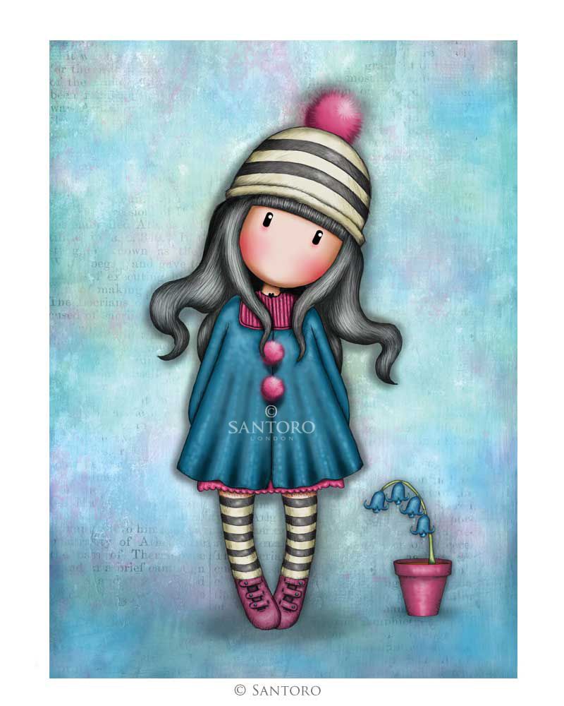 Gorjuss Cards - Pom-pom - Gorjuss Santoro Gorjuss Girls (#651239) - HD ...