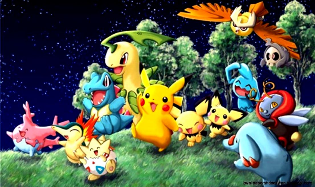 Pikachu And Friends Wallpaper Chibi Pikachu And Friends Pokemon Iphone