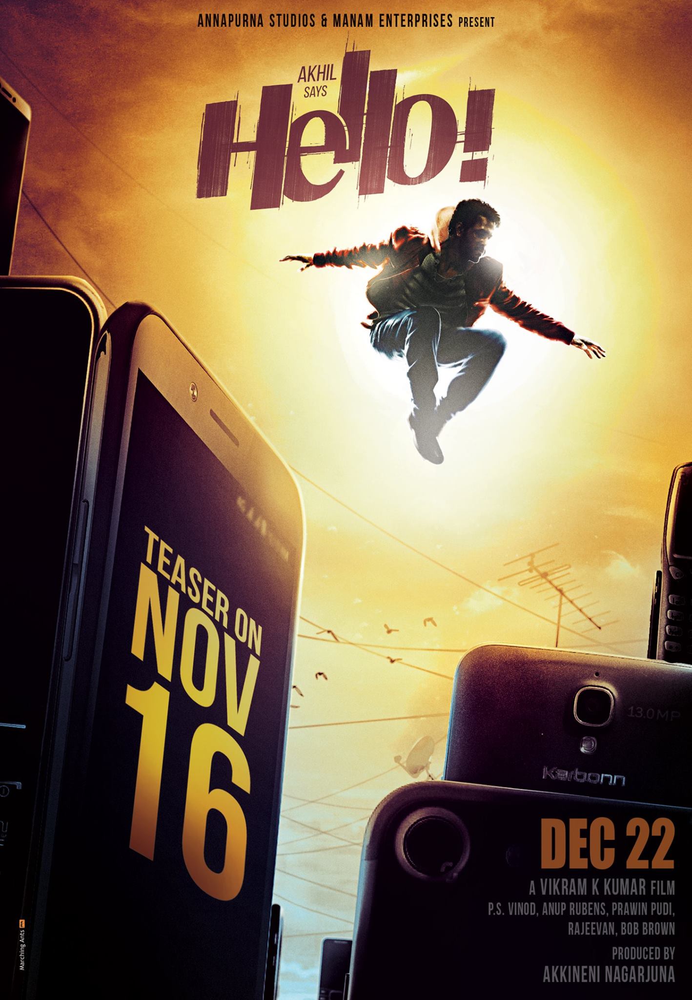 Hello Movie Poster Akhil (#715265) - HD Wallpaper & Backgrounds Download