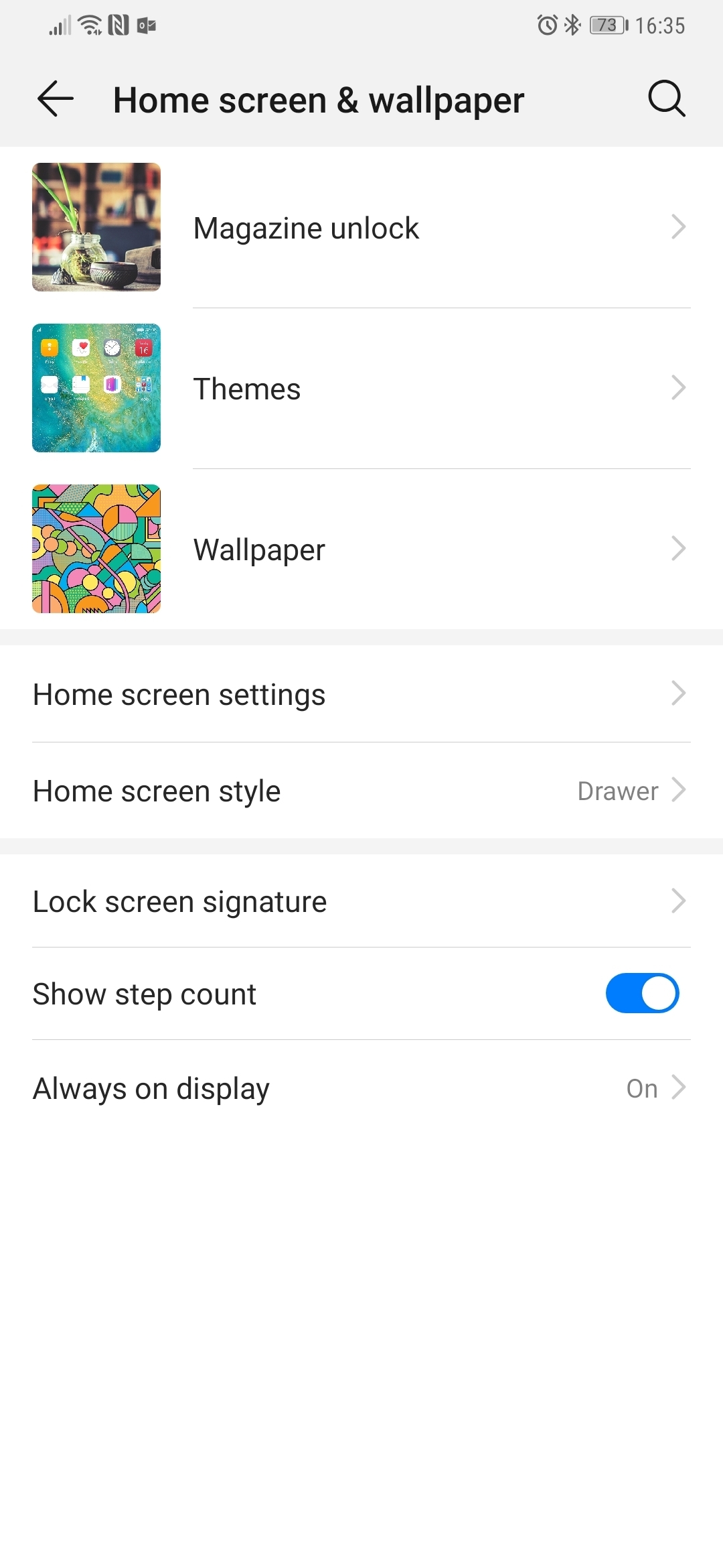 Turn On In 'home Screen & Wallpaper' Settings, Then - Подпись На Экране ...