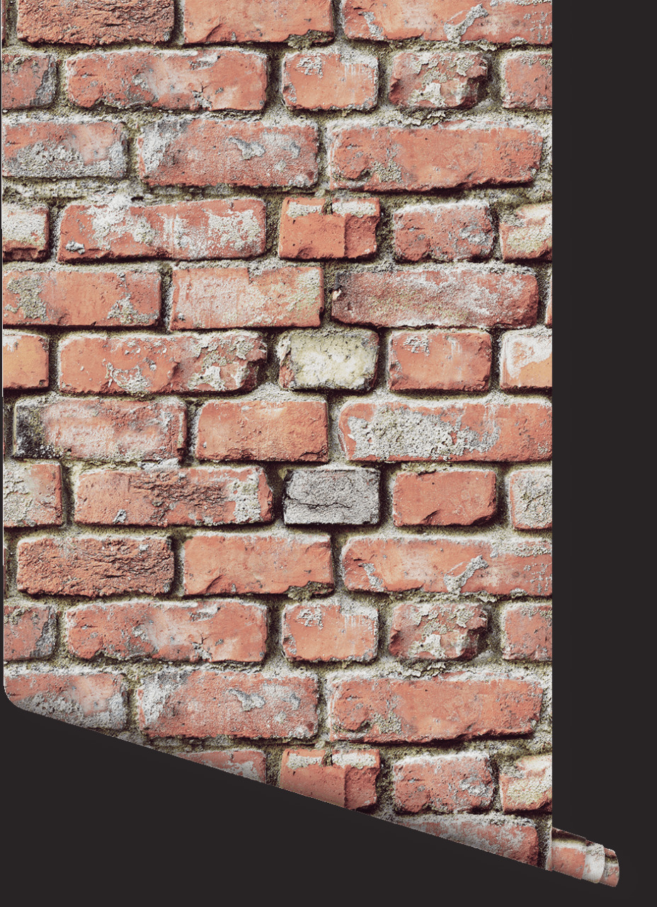 European Brick Look Wallpaper - Brick (#735352) - HD Wallpaper ...