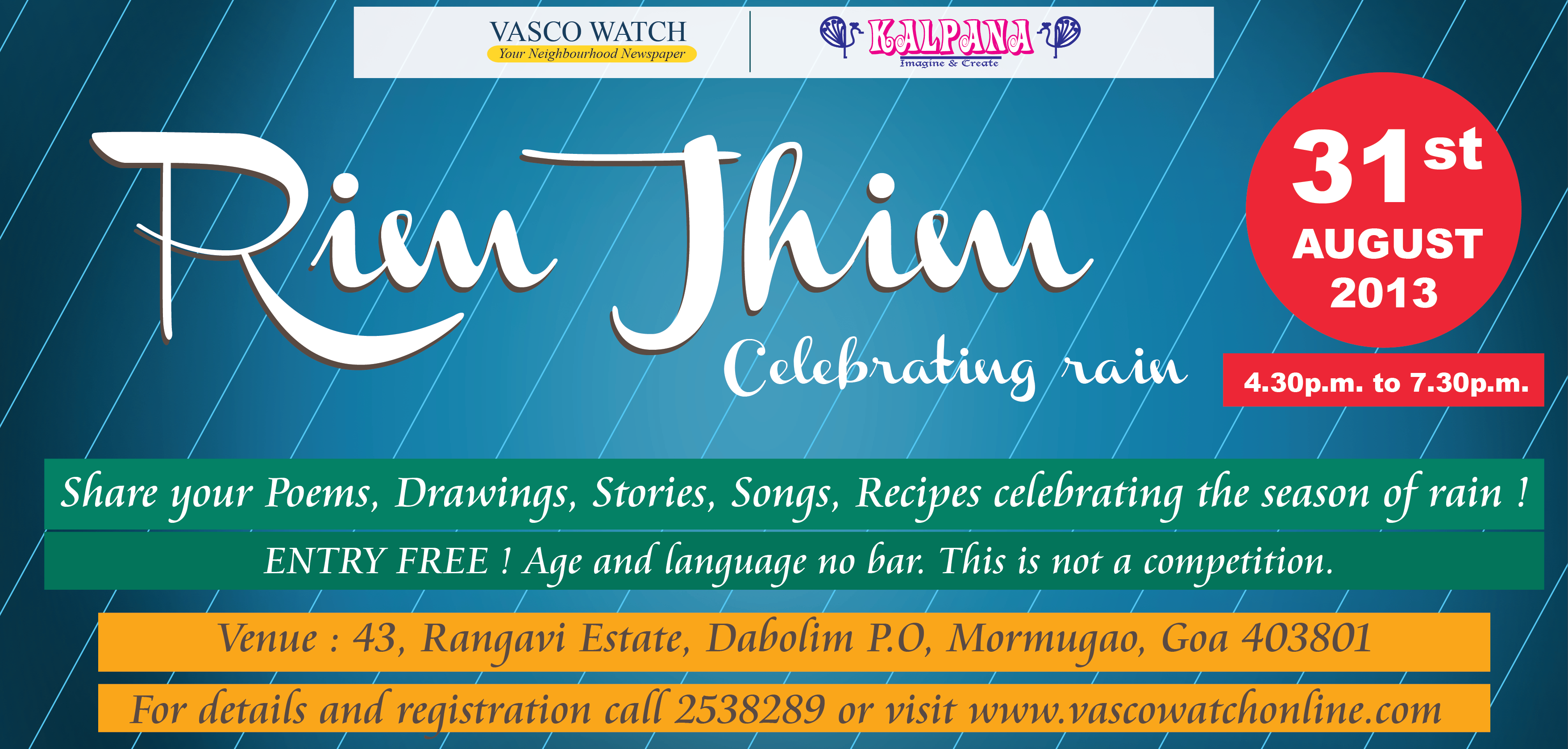 Rim Jhim 31st August - Status Let You Go (#749745) - HD Wallpaper ...