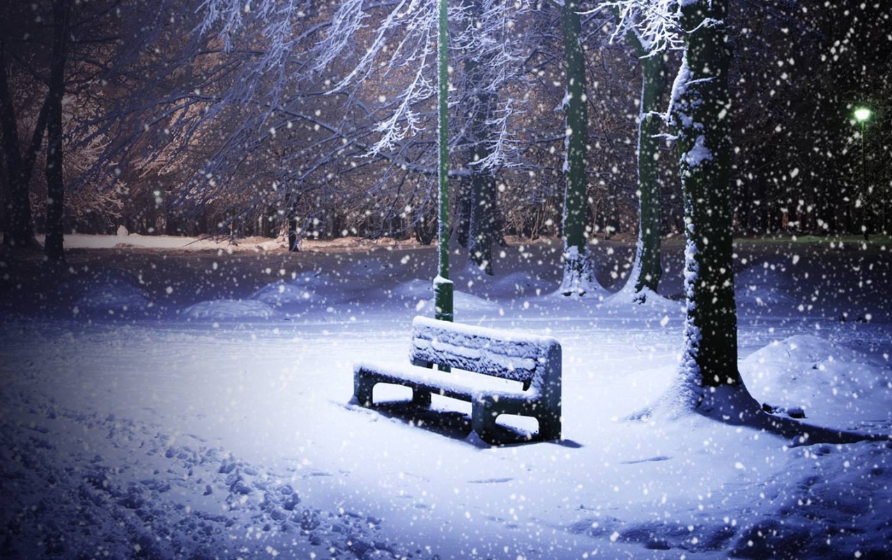 Hd Snowing Park Wallpapers - Snowing Weather (#783974) - HD Wallpaper ...