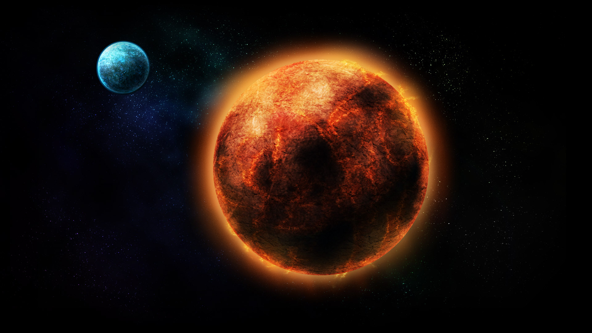 Planeta Wallpaper - Outer Space (#787894) - HD Wallpaper & Backgrounds ...