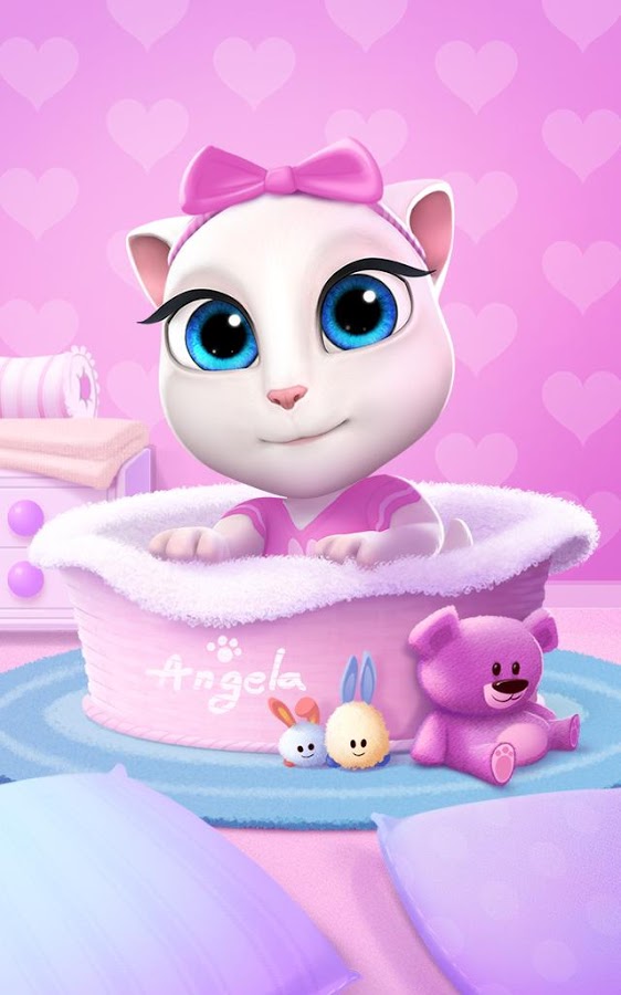 My Talking Angela (#791932) - HD Wallpaper & Backgrounds Download