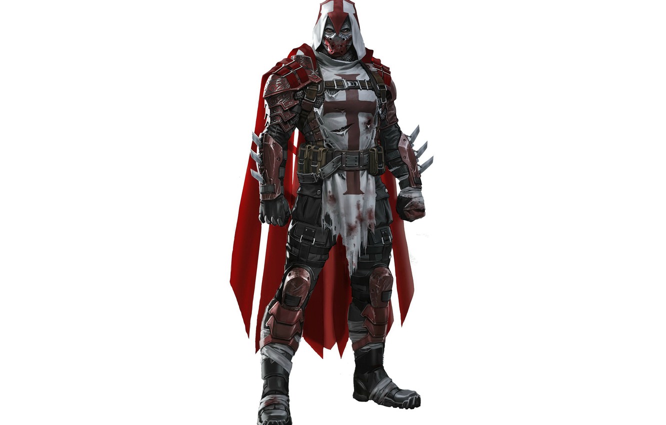 Download Photo Wallpaper Cross, Armor, Dc Comics, Knight, Azrael ...