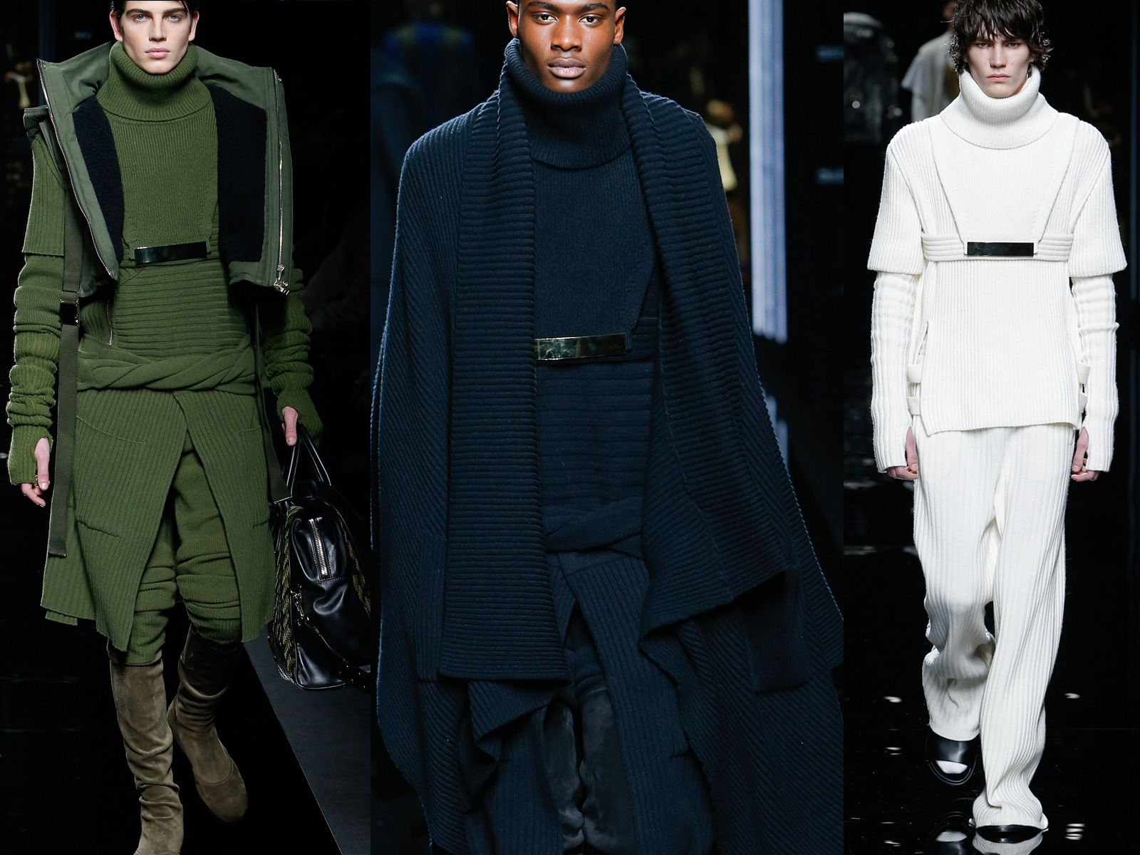 Balmain Fw - Balmain 2017 Men (#823446) - HD Wallpaper & Backgrounds ...