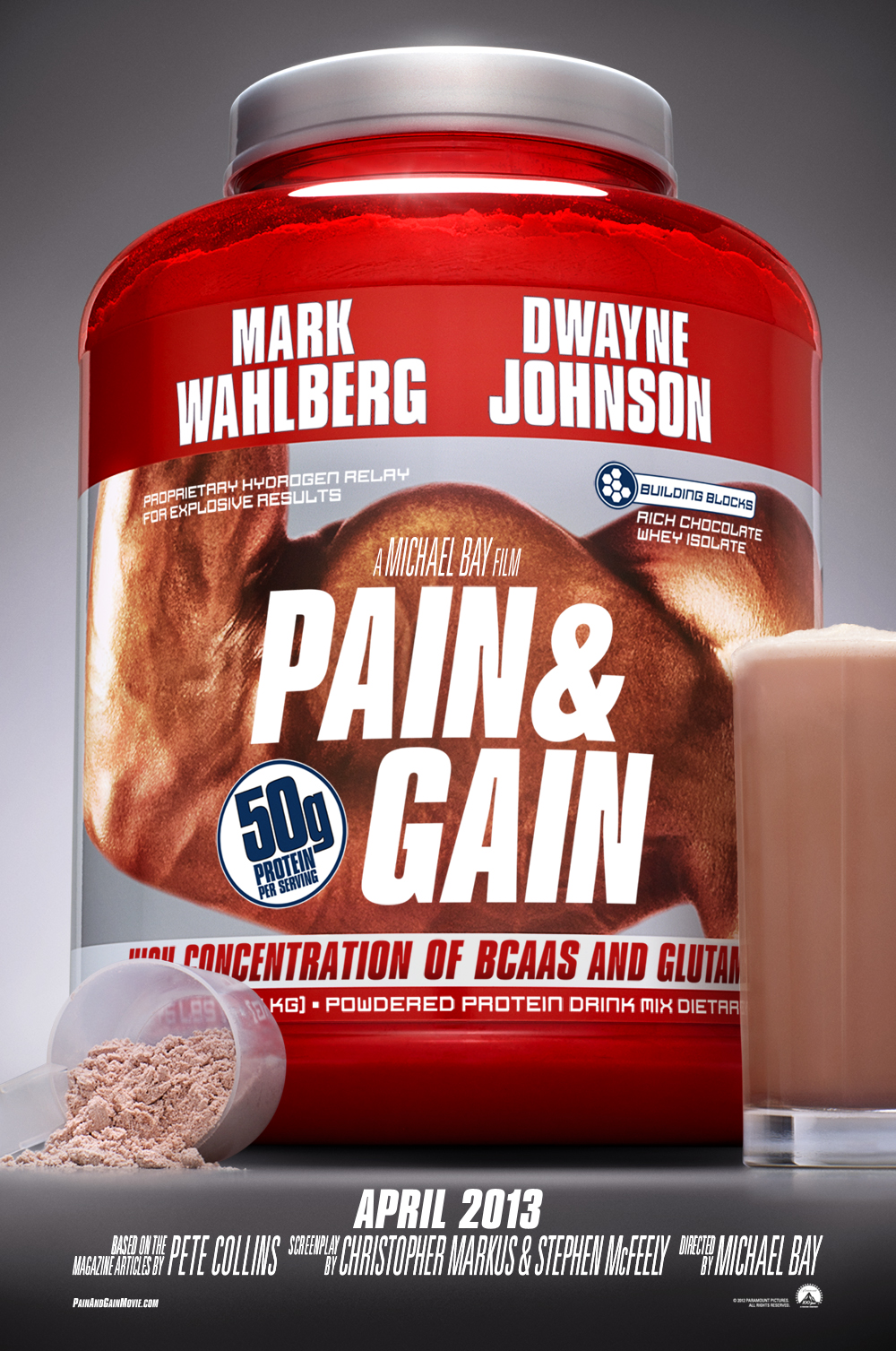 Pain And Gain Teaser Poster - Protein Powder Posters (#828054) - HD ...