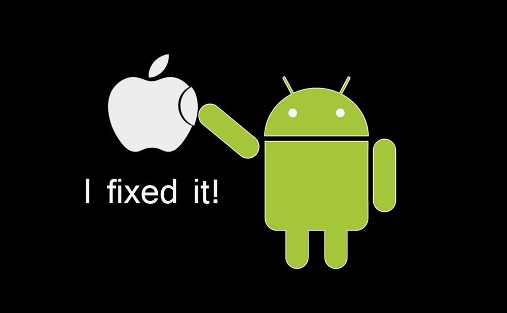 Android Wins - Android Beating Up Apple (#839417) - HD Wallpaper ...