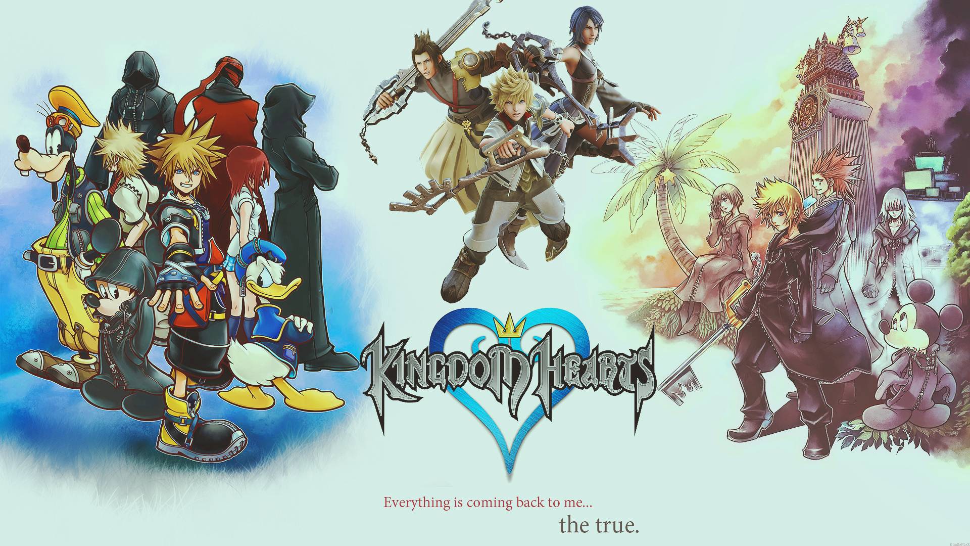 Kingdom Hearts Wallpaper Hd (#860628) - HD Wallpaper & Backgrounds Download