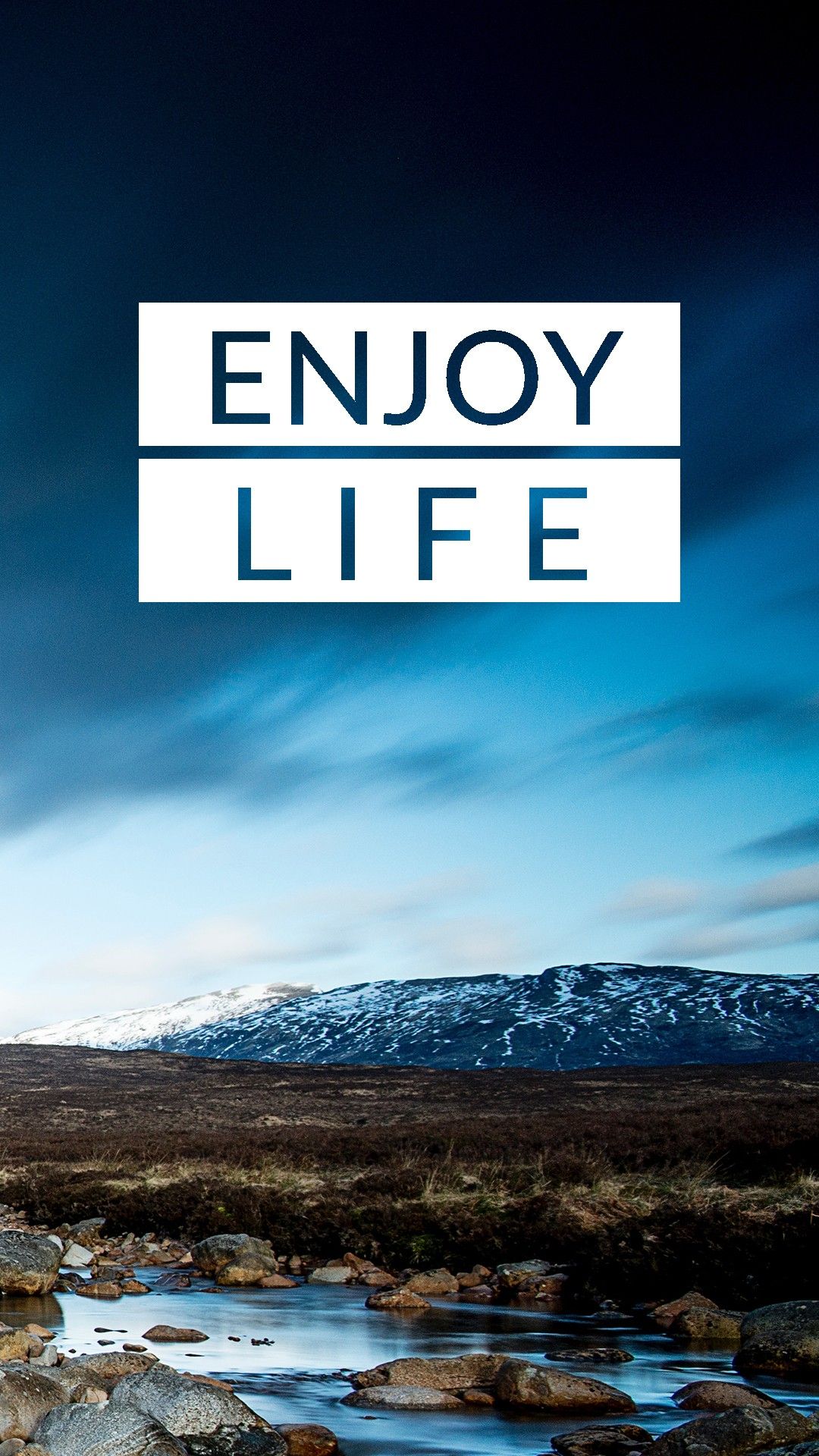 Enjoy Life - Poster (#879413) - HD Wallpaper & Backgrounds Download