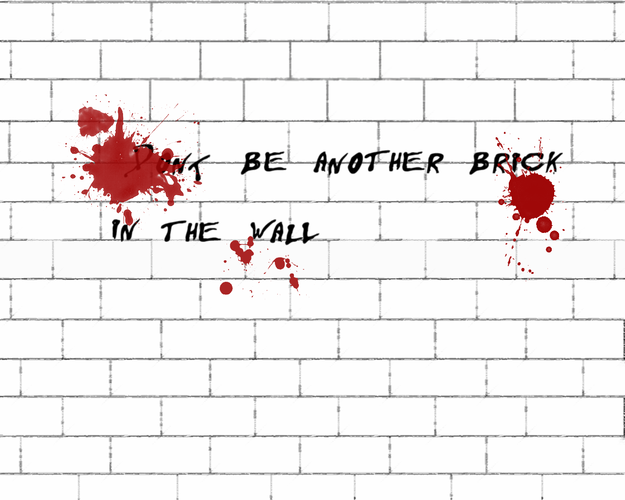 Another Brick In The Wall - Not Just Another Brick In The Wall (#879448 ...
