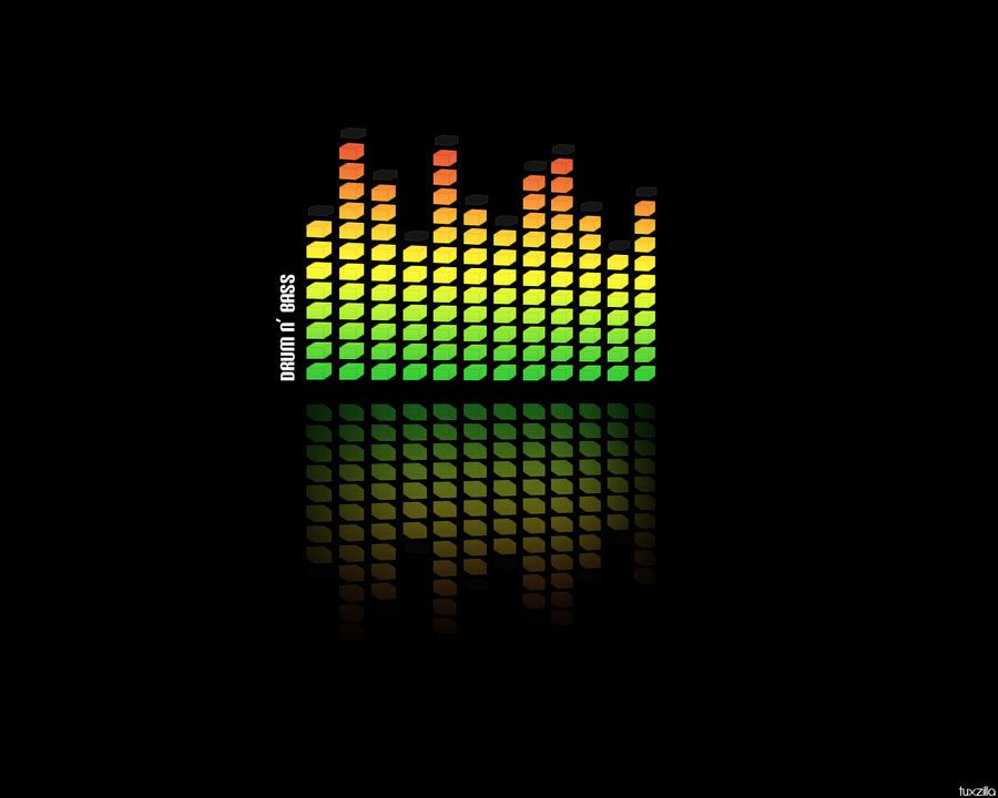 Drum'n'bass Vu Meter - Graphic Design (#881572) - HD Wallpaper ...