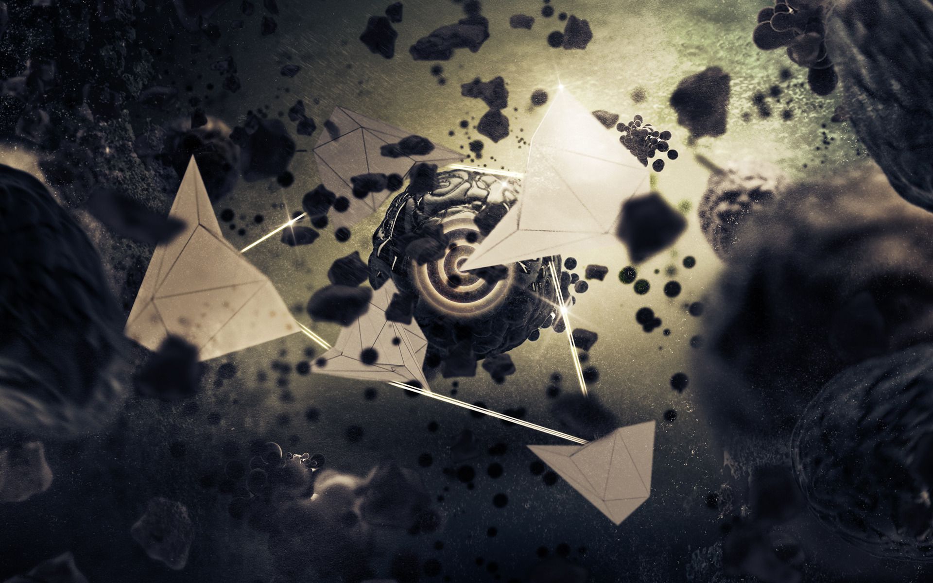 Themes Wallpaper Hd - Psychedelic Wallpaper Hd Dark (#97250) - HD ...