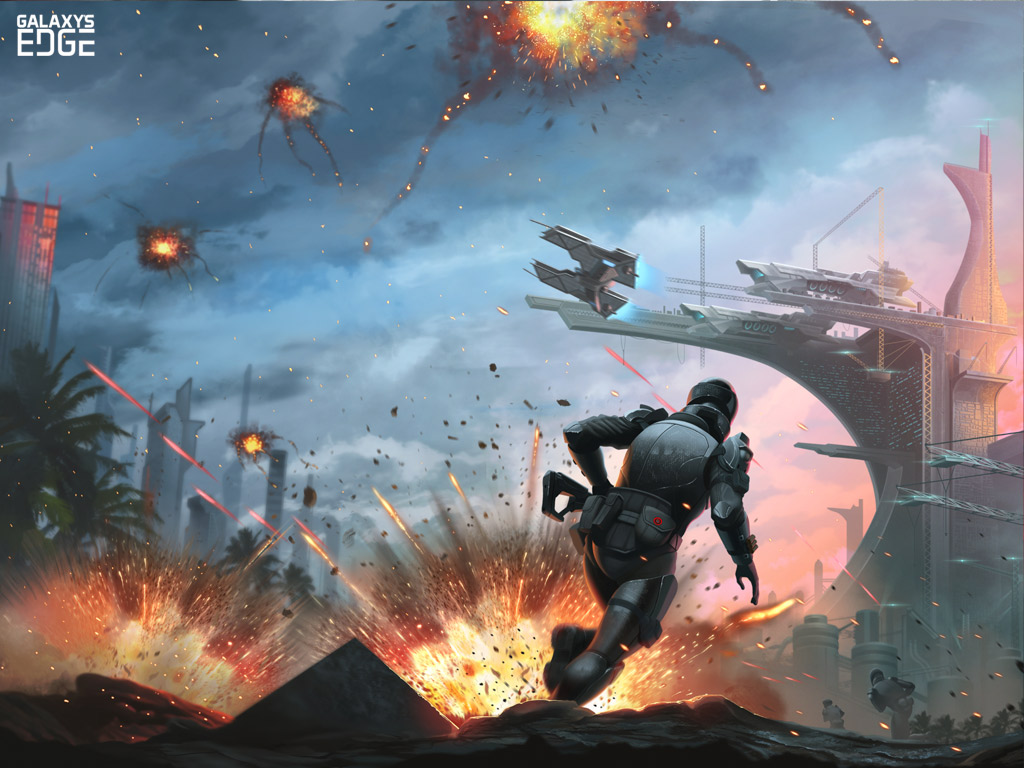 Sword Of The Legion Wallpaper - Galaxy's Edge Legionnaire (#905911 ...