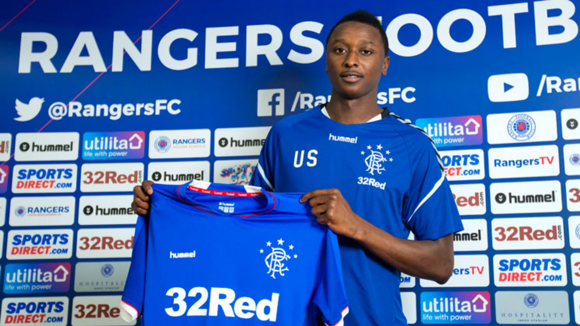 Umar Sadiq Joins Rangers On Loan From As Roma - Umar Sadiq Rangers ...
