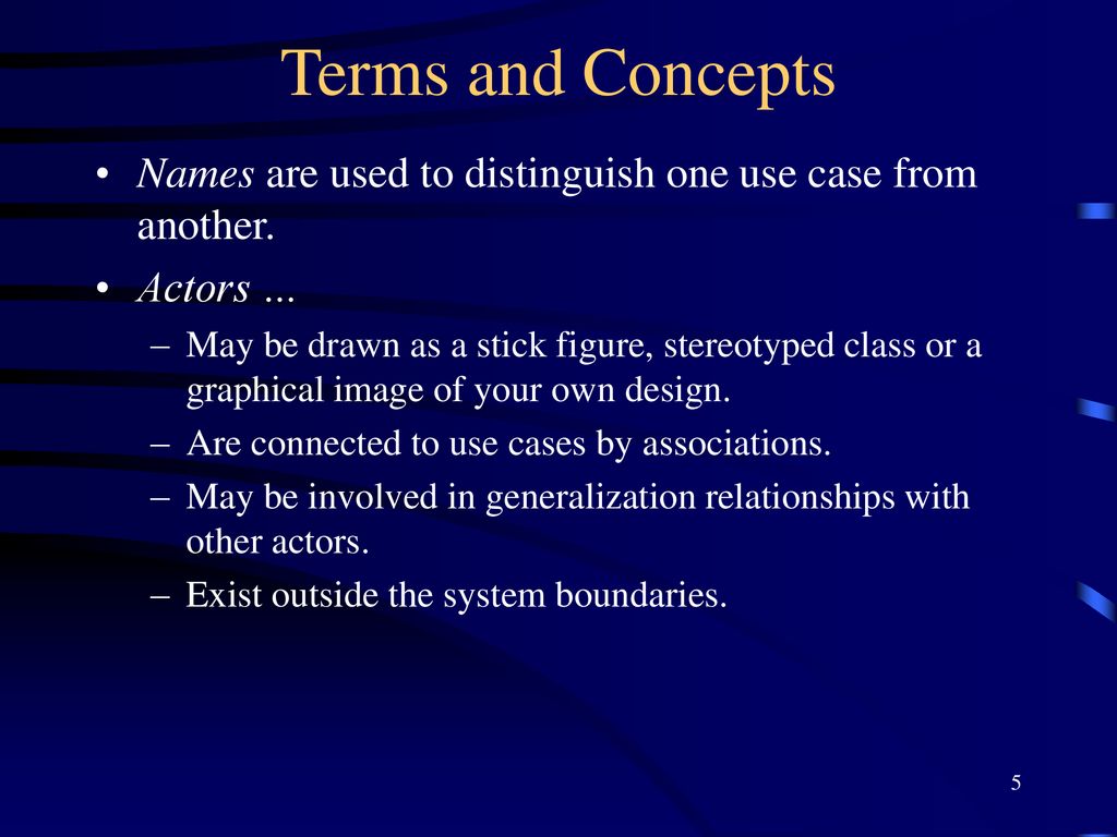 Terms And Concepts Names Are Used To Distinguish One - Portal Of Exit ...