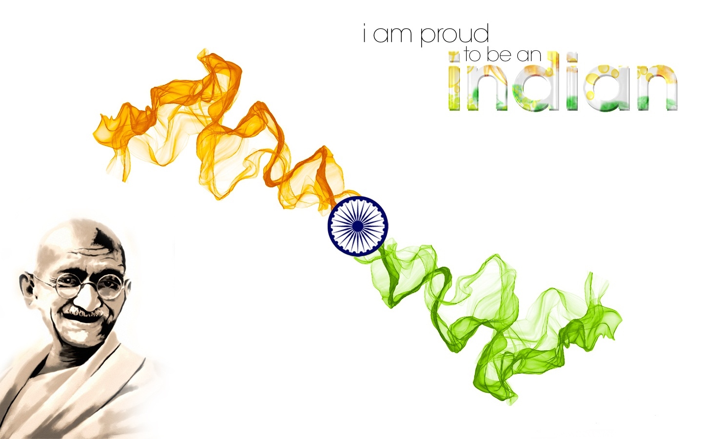 Vande Mataram Flag Wallpaper - Mahatma Gandhi Independence Day (#918800 ...