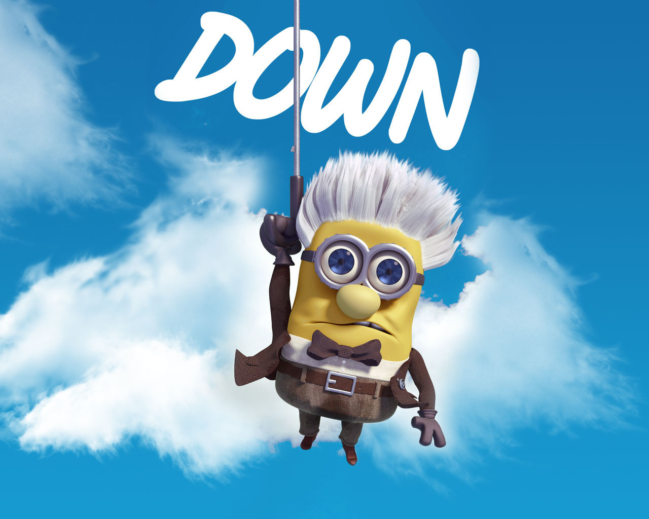 Minions Down (#928877) - HD Wallpaper & Backgrounds Download