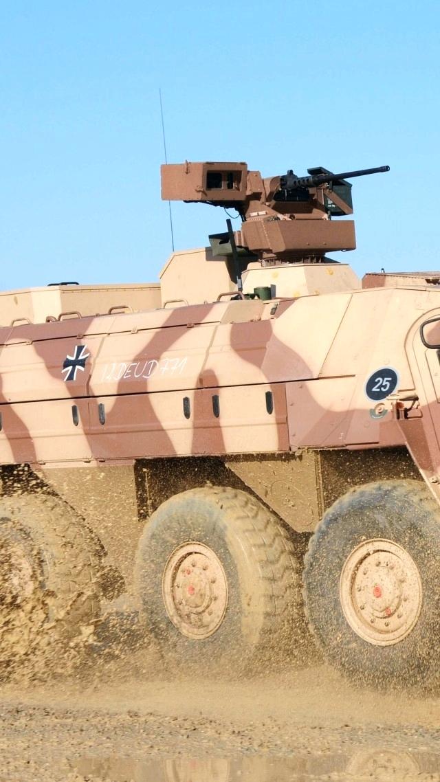 Bundeswehr Wallpaper Armoured Personnel Carrier Fox (#946270) - HD ...