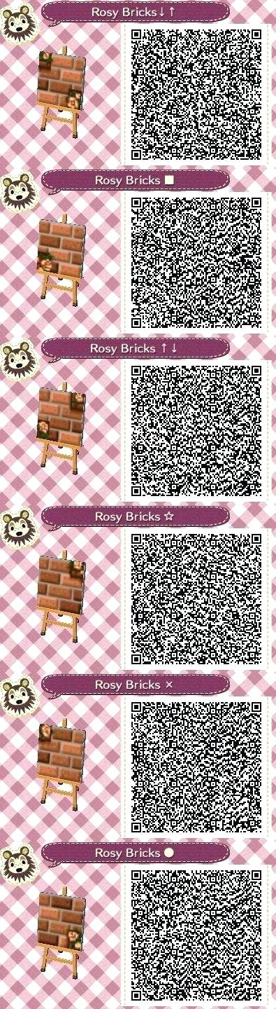 Imperial Tile Acnl Ancient Wall - Animal Crossing New Leaf Rosy Bricks ...