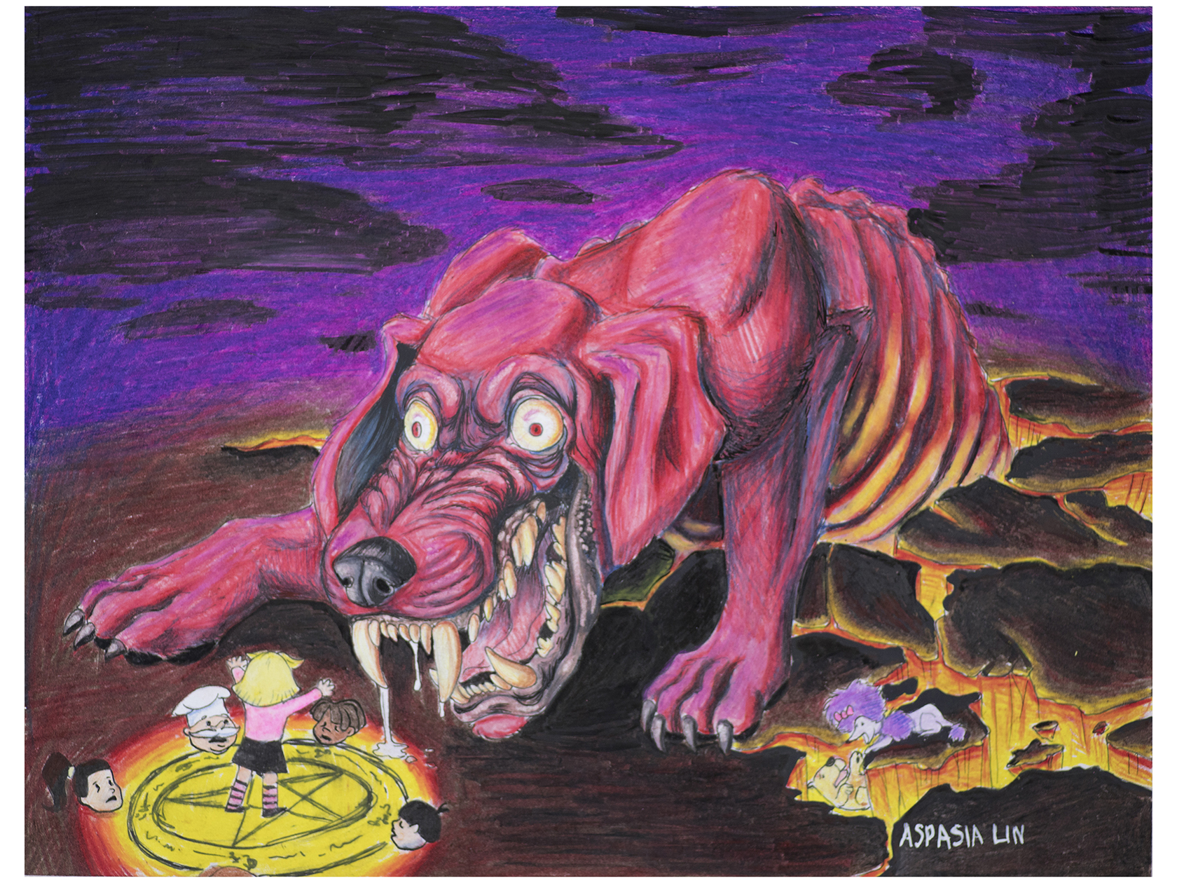 Hellhound Wallpaper (#982290) - HD Wallpaper & Backgrounds Download