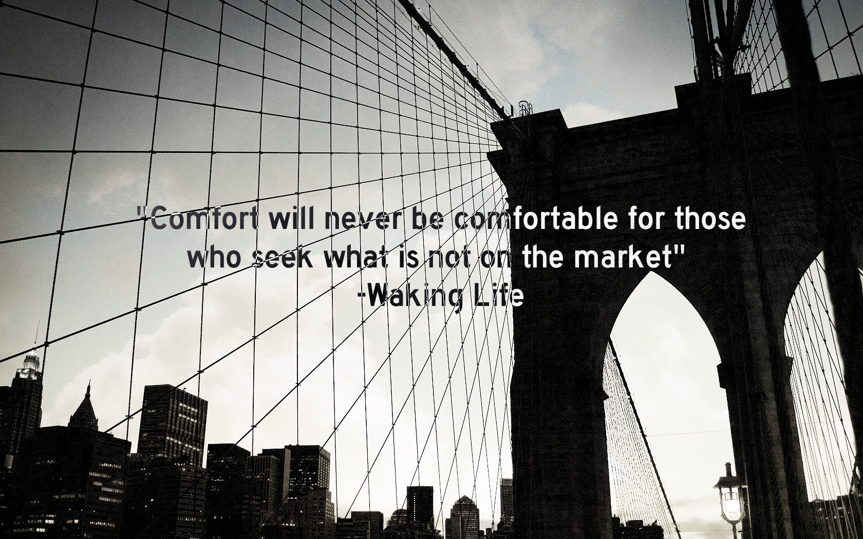 Uncomfortable Comfort Wallpaper - Brooklyn Bridge (#995165) - HD ...